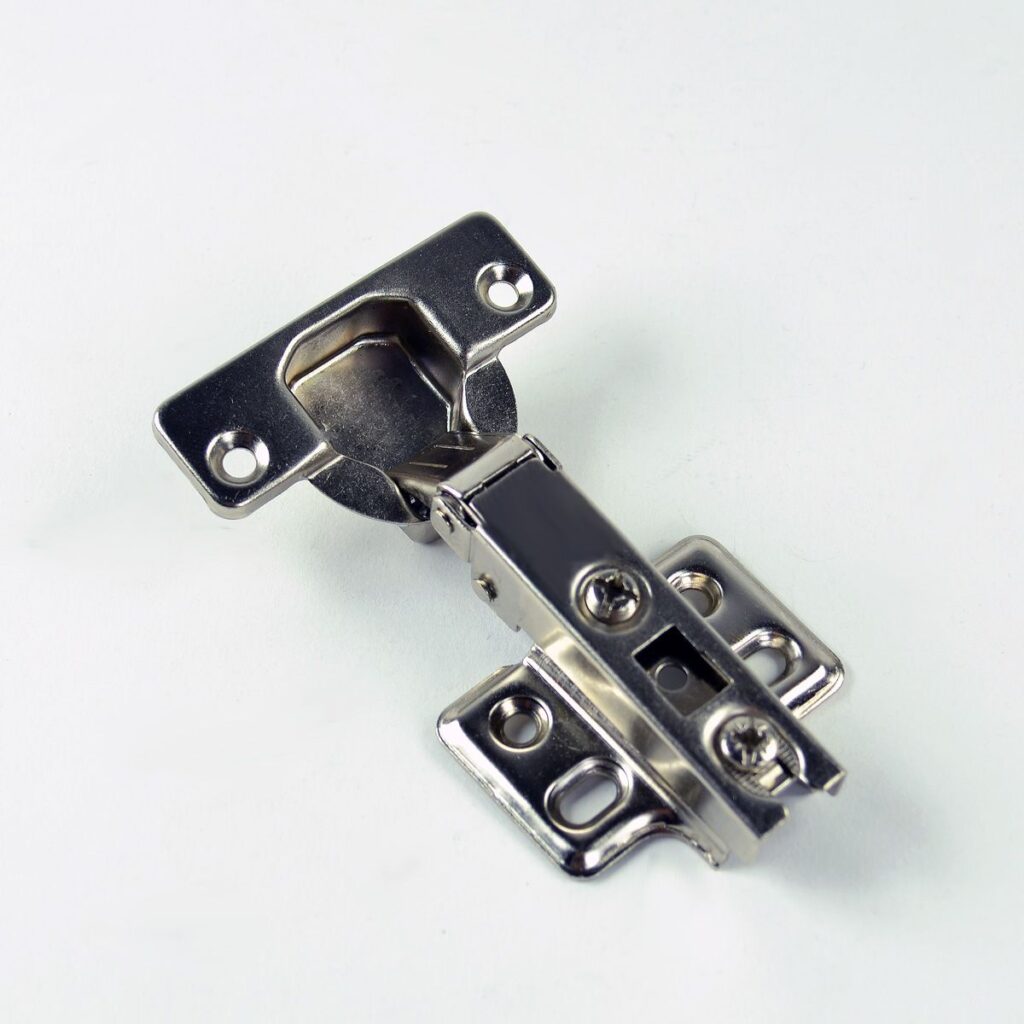 Concealed Hinge, 110°, Inset Overlay, Nickel-plated - B-Fixed, LLC, is ...